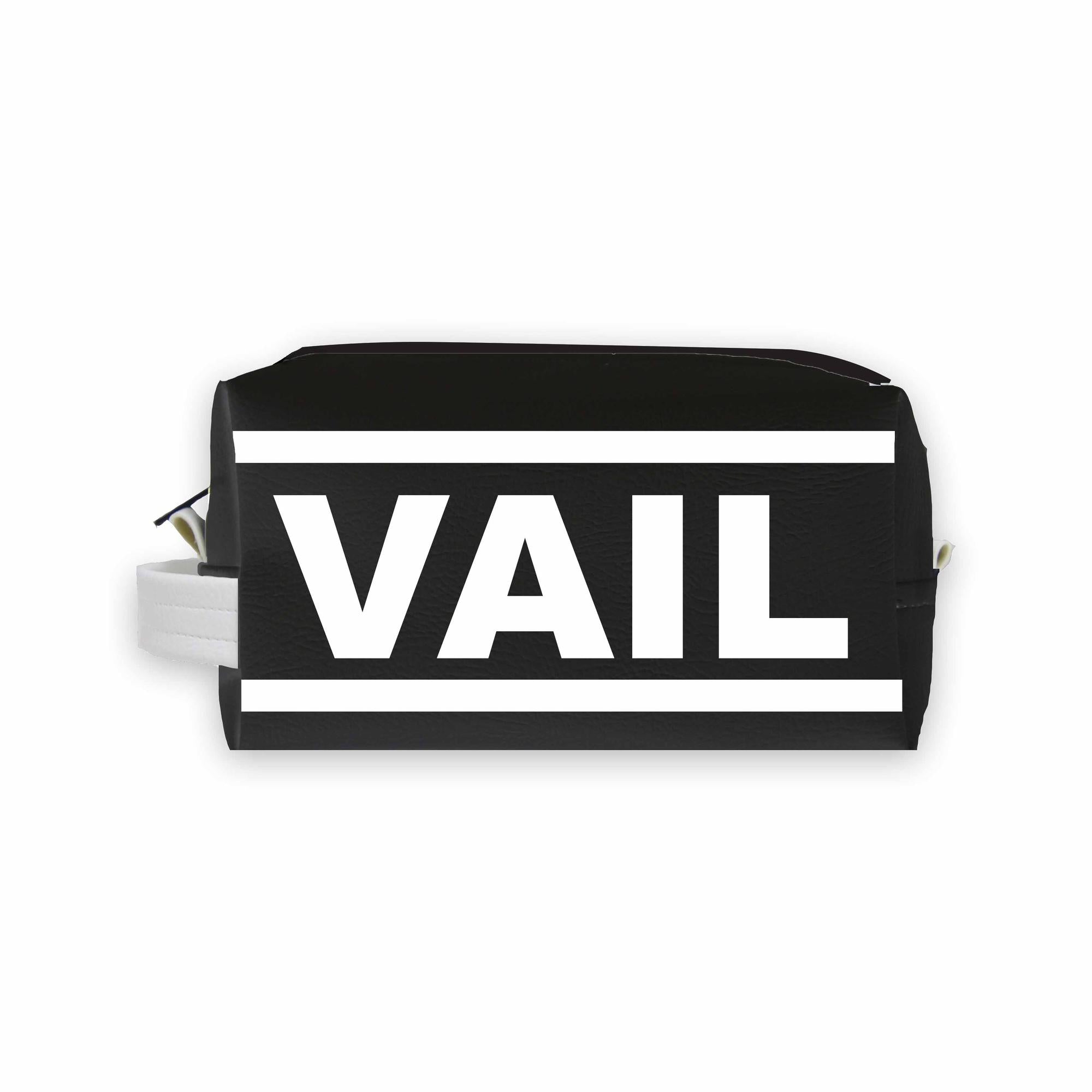 VAIL City Abbreviation Dopp Kit Travel Toiletry Bag | Anne Cate