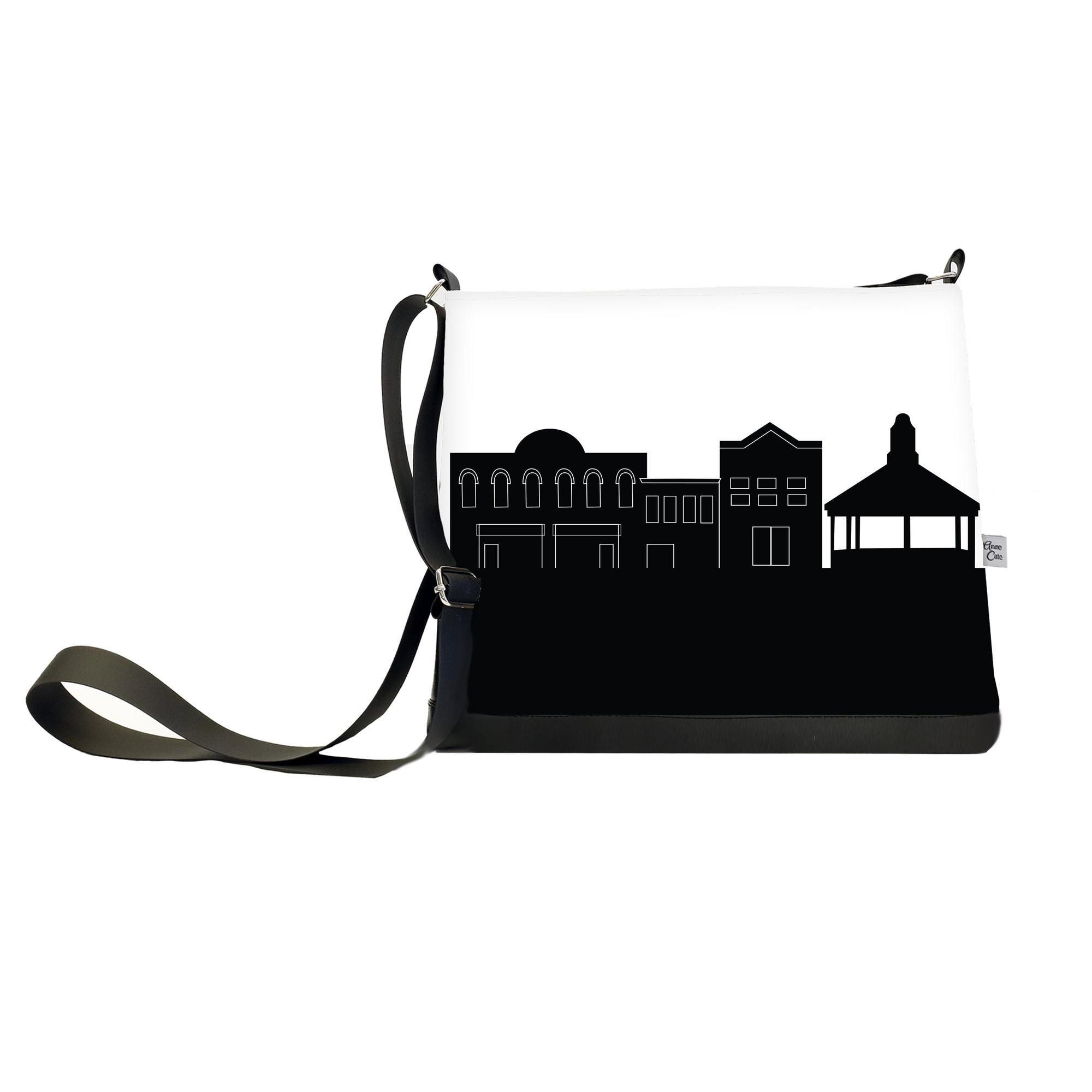 Willoughby OH Skyline Crossbody Handbag | Anne Cate | USA Made